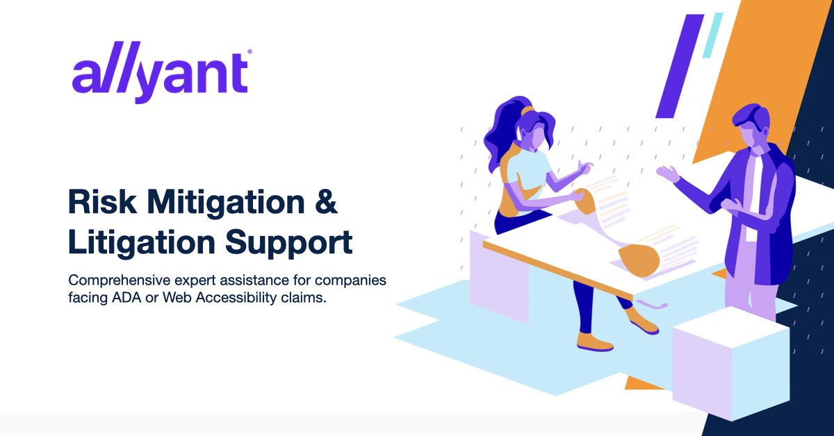 Accessibility Risk Mitigation & Litigation Support | Allyant